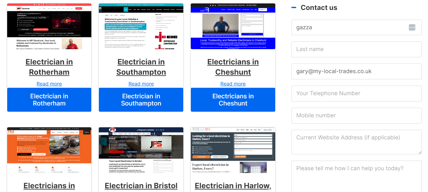 What your trades website needs | My Local Trades